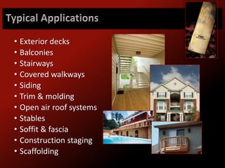 FRX® Exterior Fire Retardant Wood | PPTX | Woodworking | Arts and Crafts