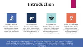 Frye Rule and Daubert Standards in Forensic Science.pptx