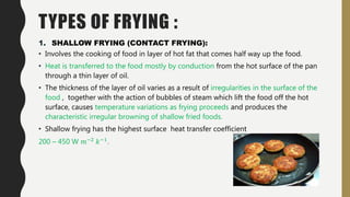 Frying - Theory and Equipment | PPTX