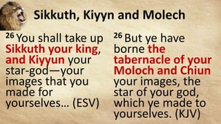 Amos 5: Out of the Frying Pan and into the Fire | PPTX