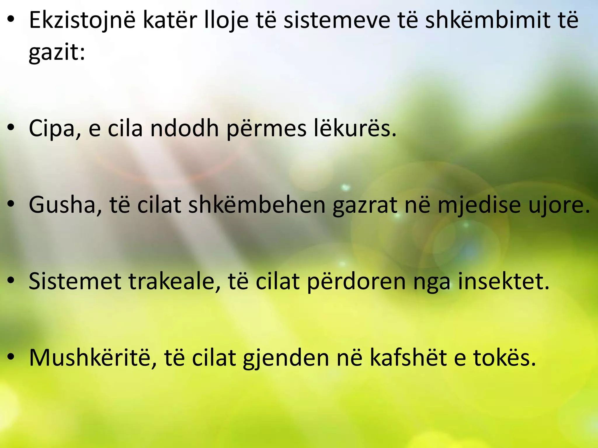 Biologji - Frymemarrja | PPTX