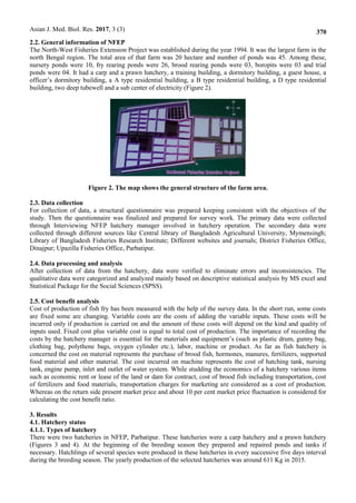 Fry production and its marketing system of North-West fisheries extension project at Parbatipur ...