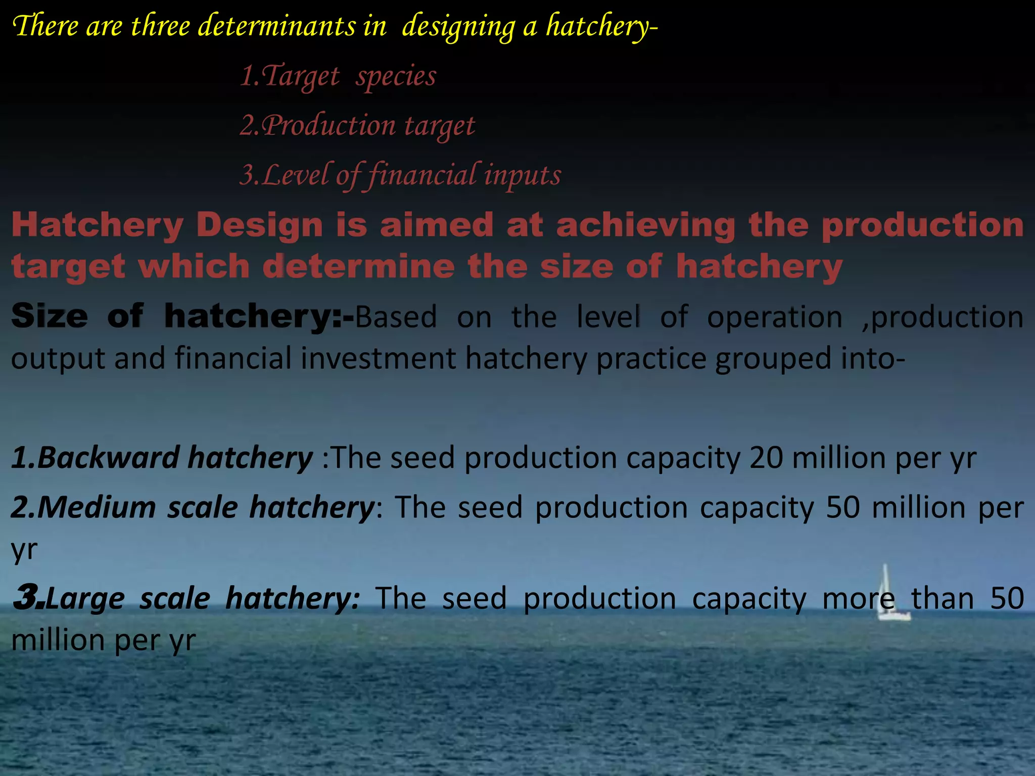 DESIGN AND CONSTRUCTION OF SHRIMP HATCHERY | PPTX