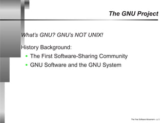 The Free Software Movement | PDF