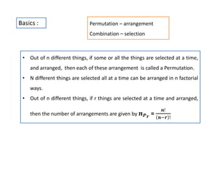 Aptitude Training - PERMUTATIONS AND COMBINATIONS 2 | PDF