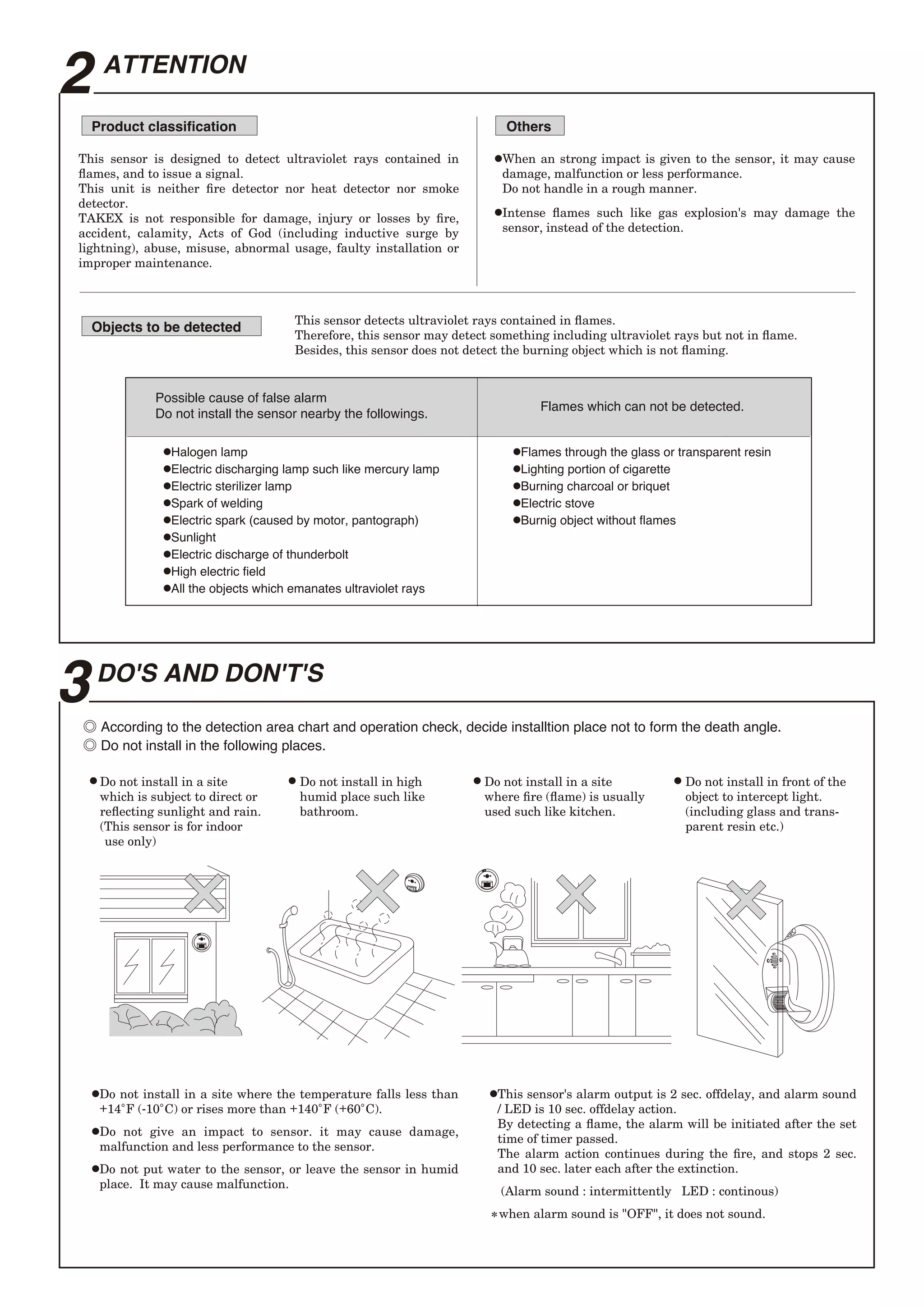 Takex FS-2000E Instruction Manual | PDF