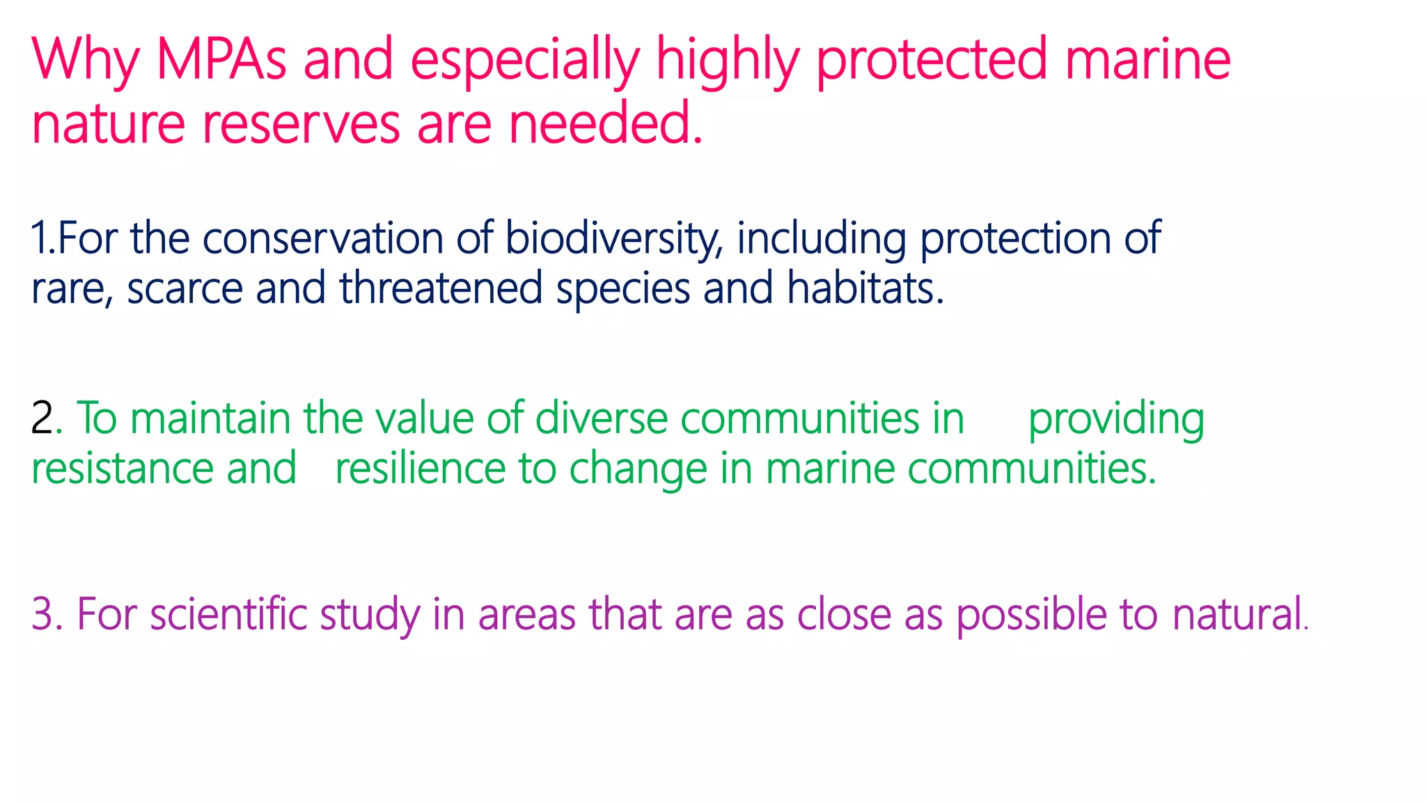 MARINE PROTECTED AREA | PPTX