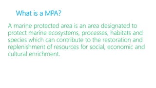 MARINE PROTECTED AREA | PPTX