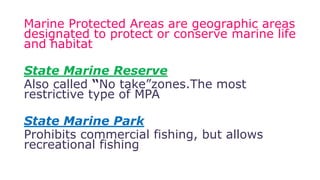 MARINE PROTECTED AREA | PPTX