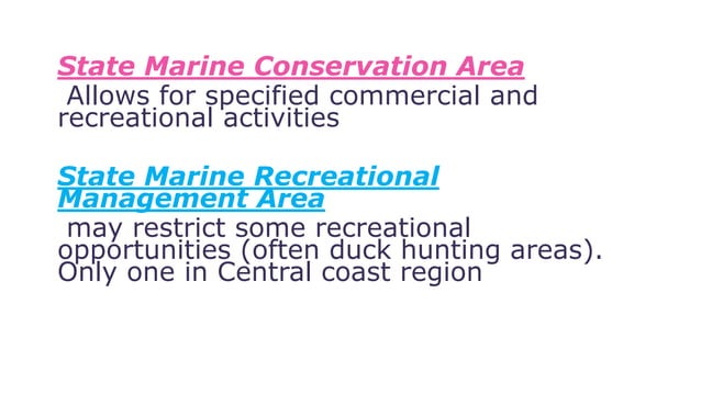 MARINE PROTECTED AREA | PPTX