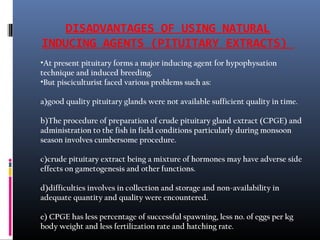 A SEMINAR ON INDUCING AGENTS OF HYPOPHYSATION | PPT
