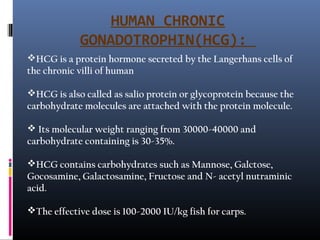 A SEMINAR ON INDUCING AGENTS OF HYPOPHYSATION | PPT