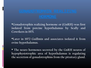 A SEMINAR ON INDUCING AGENTS OF HYPOPHYSATION | PPT