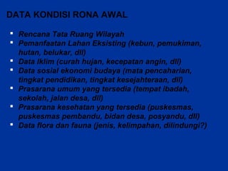 Data yang Dibutuhkan pada Studi Kelayakan Tambang | PPT