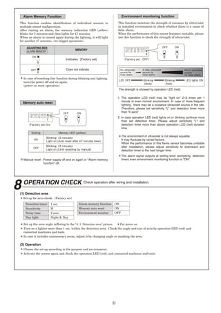 Takex FS-5000E Instruction Manual | PDF