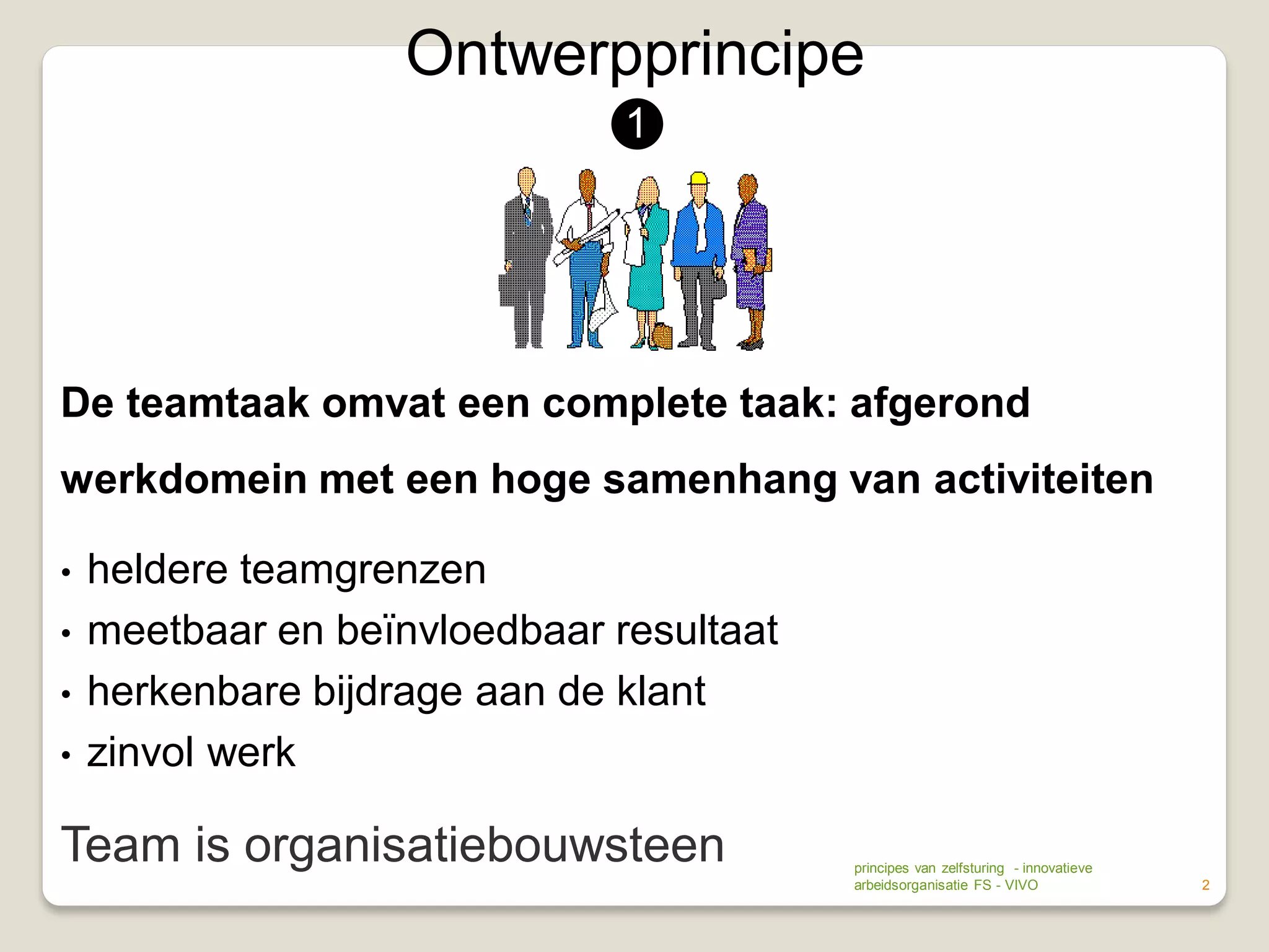 Fs principes van verhoging kwaliteit jobs & teamopbouw | PPT