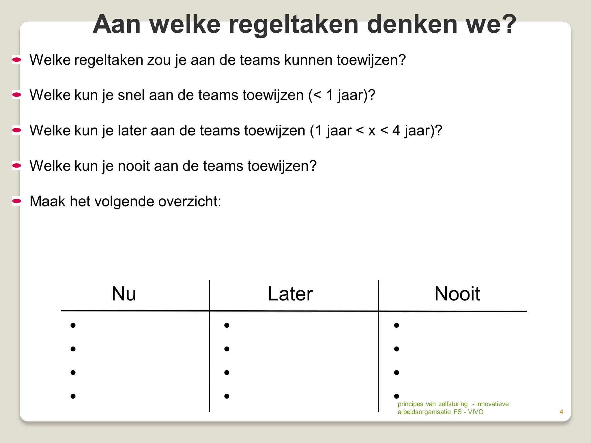 Fs principes van verhoging kwaliteit jobs & teamopbouw | PPT
