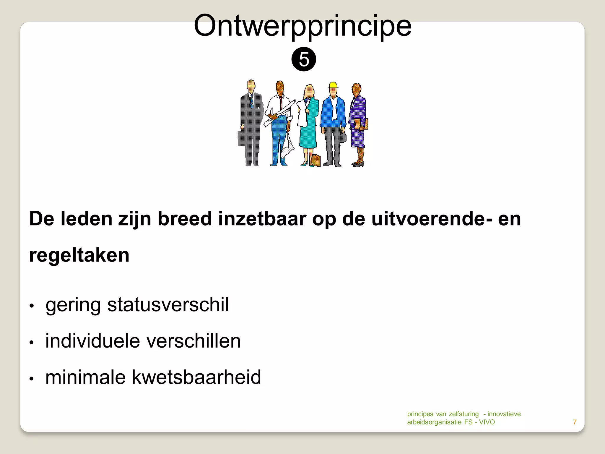 Fs principes van verhoging kwaliteit jobs & teamopbouw | PPT
