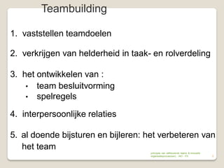 Fs principes van zelfsturing & team - kernpresentatie | PPT