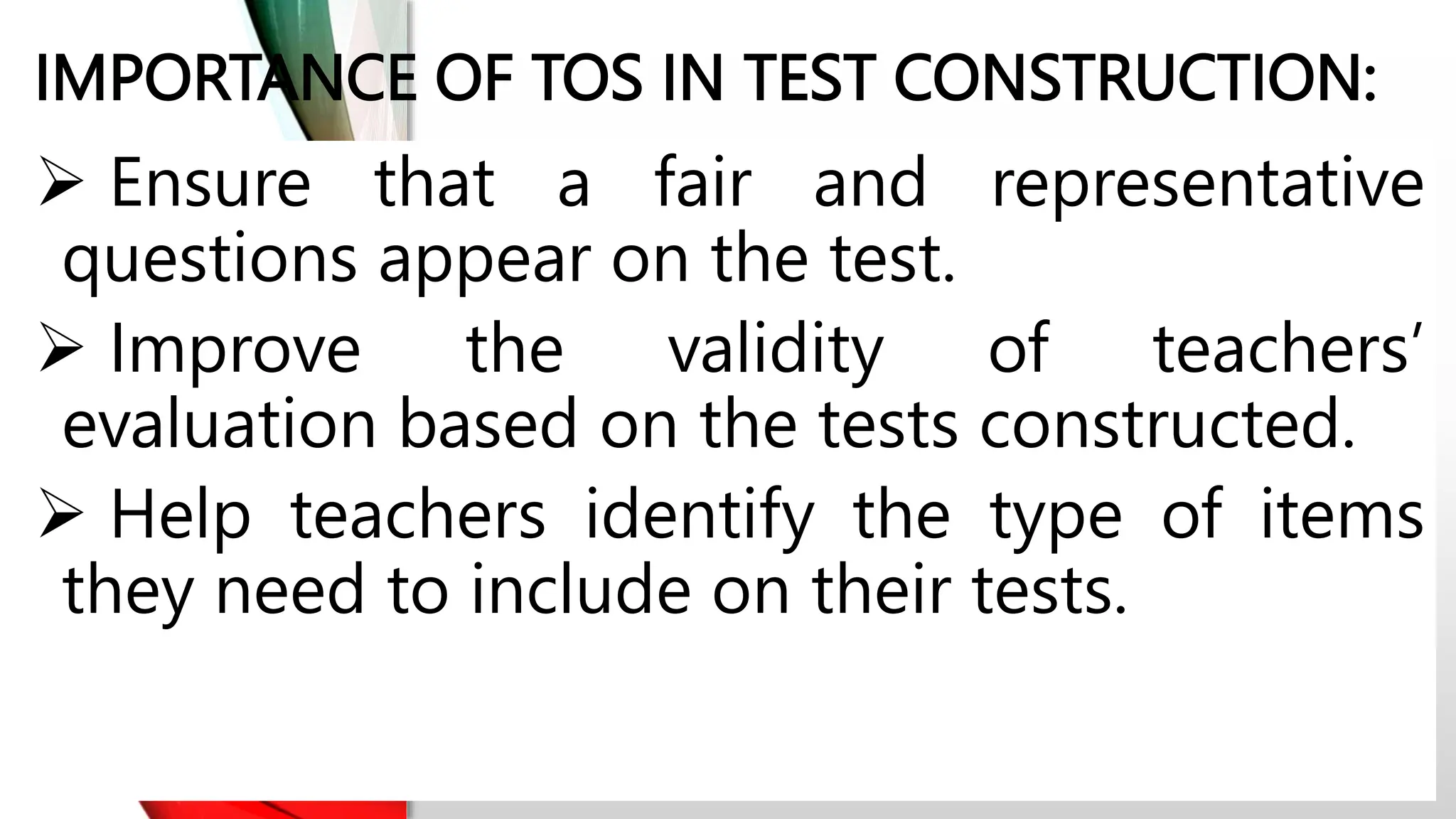FS1 Demo Topic: Table of Specification (TOS).pptx