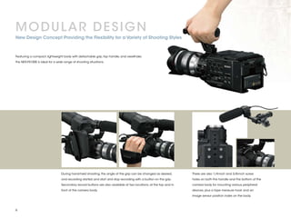 Sony NEX-FS100 Camcorder | PDF