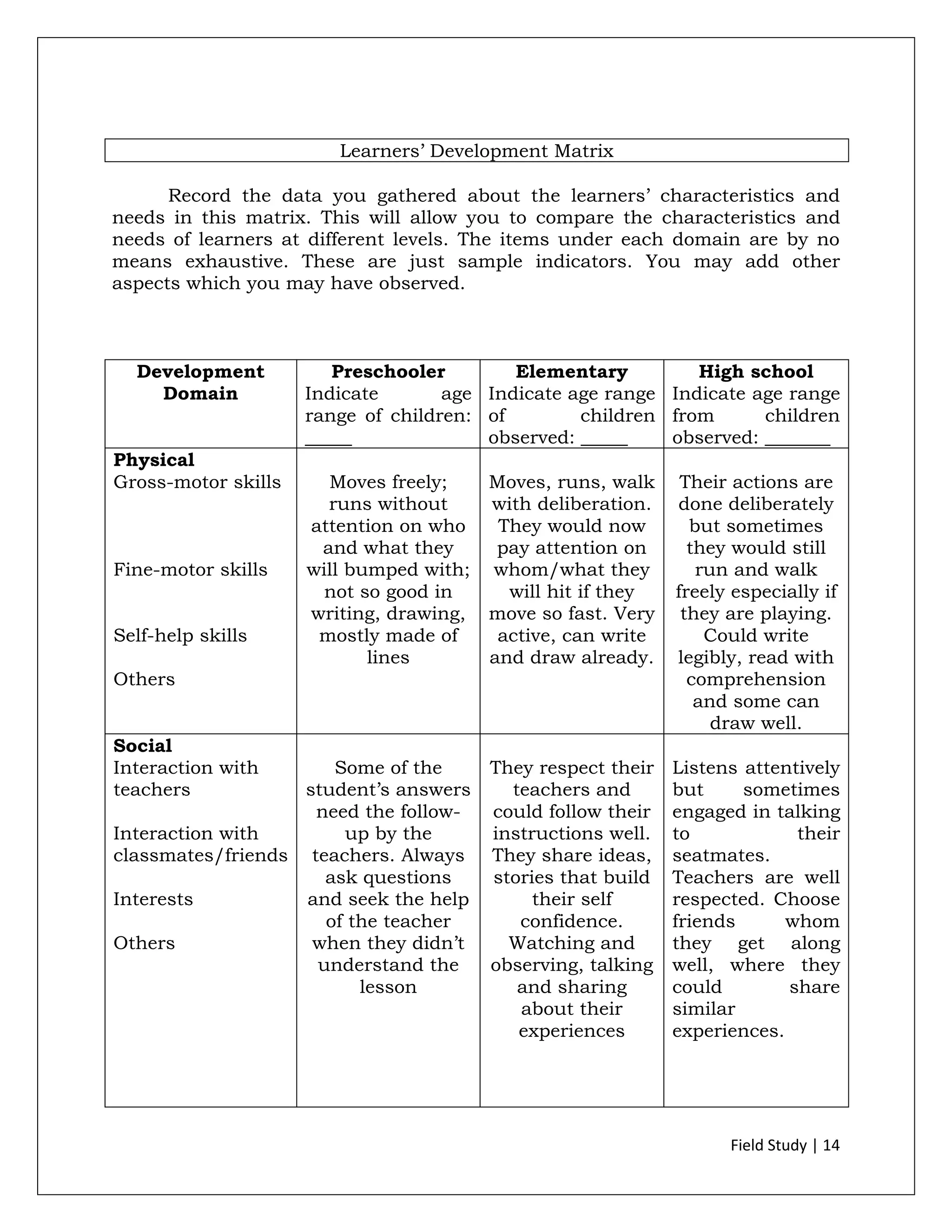 FS 1 Episodes 1-6 plus attachments | DOCX