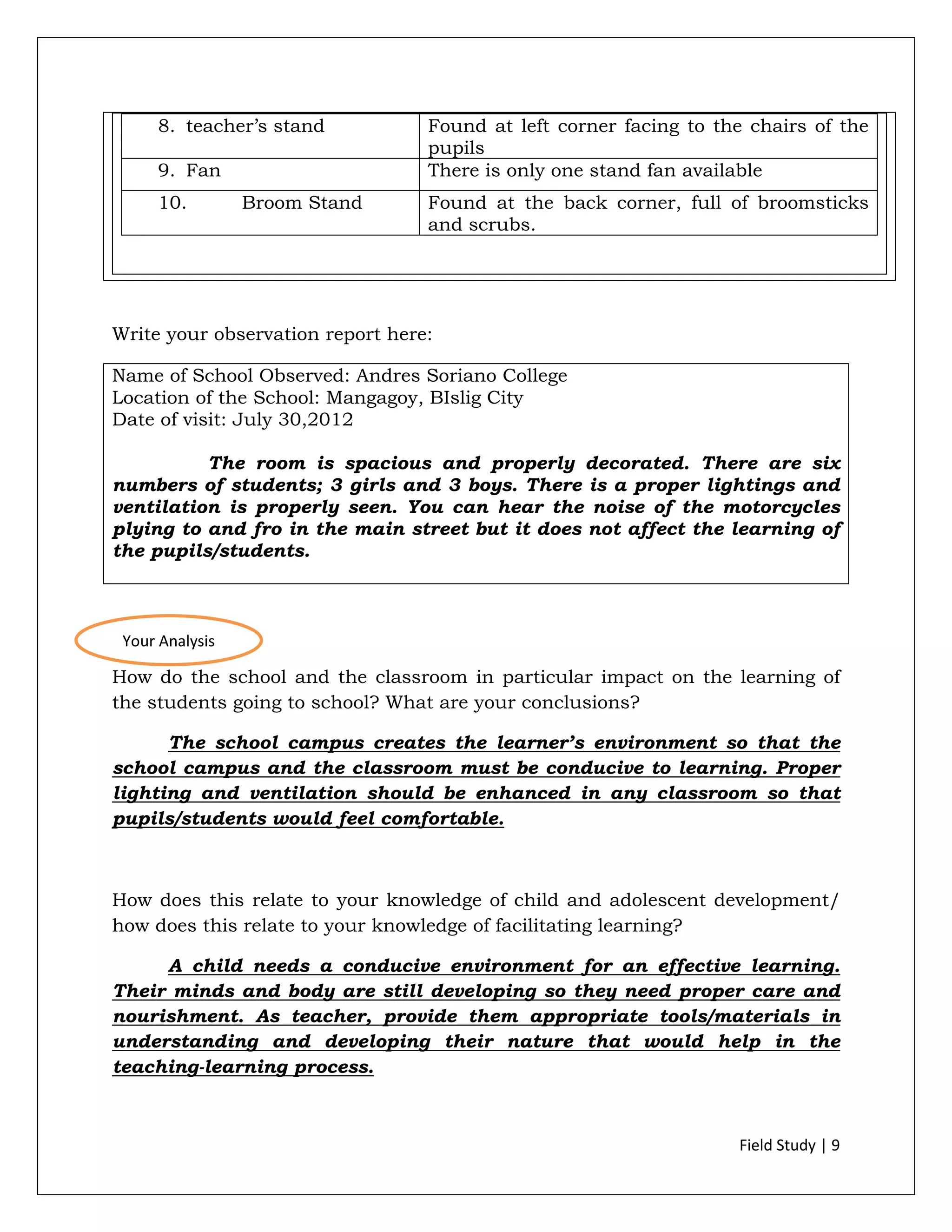 FS 1 Episodes 1-6 plus attachments | DOCX