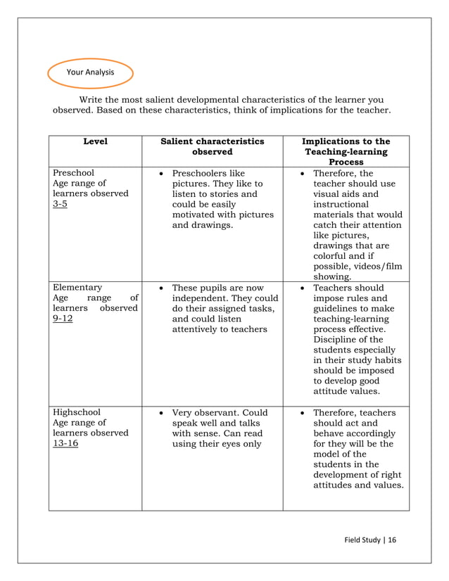 FS 1 Episodes 1-6 plus attachments | DOCX | Educational Assessment ...