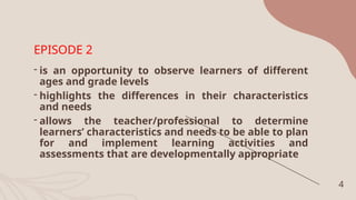 LEARNER DIVERSITY: DEVELOPMENTAL CHARACTERISTICS, NEEDS, AND INTERESTS.pptx