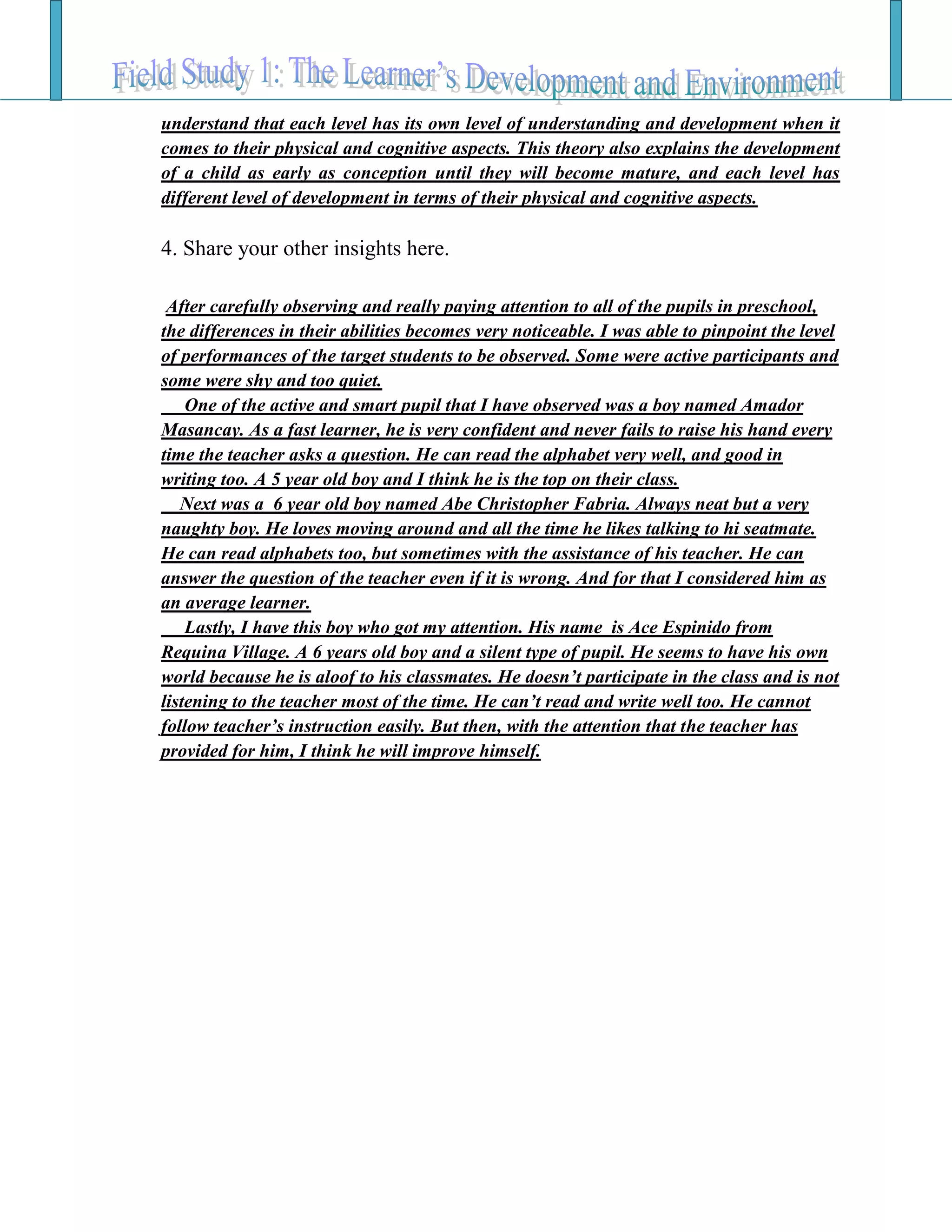 Fs 1 full episodes | DOCX