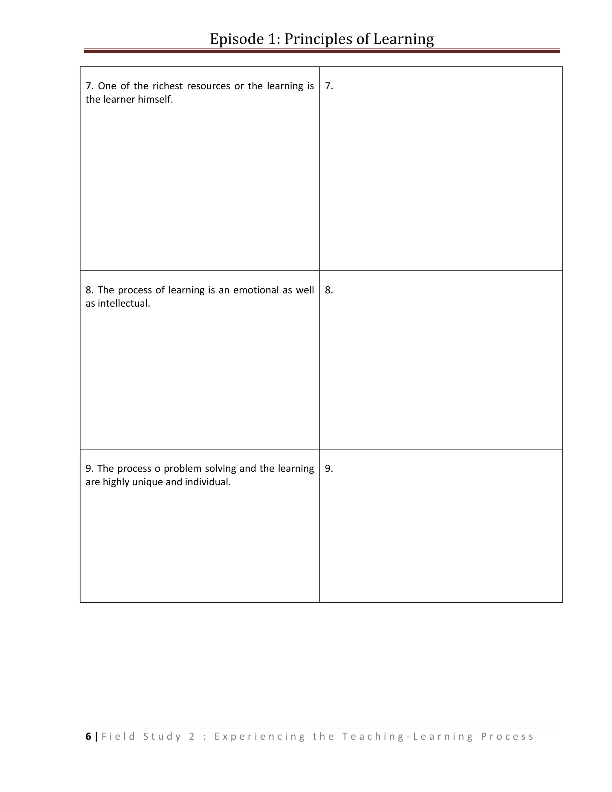 Fs 2 episode 1 | DOCX