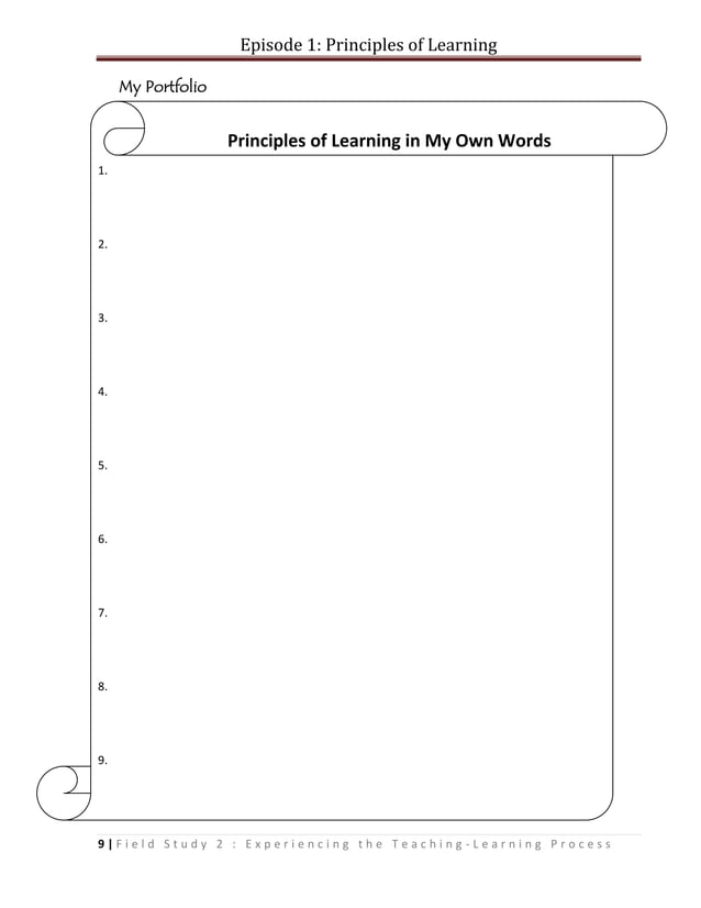 Fs 2 episode 1 | DOCX