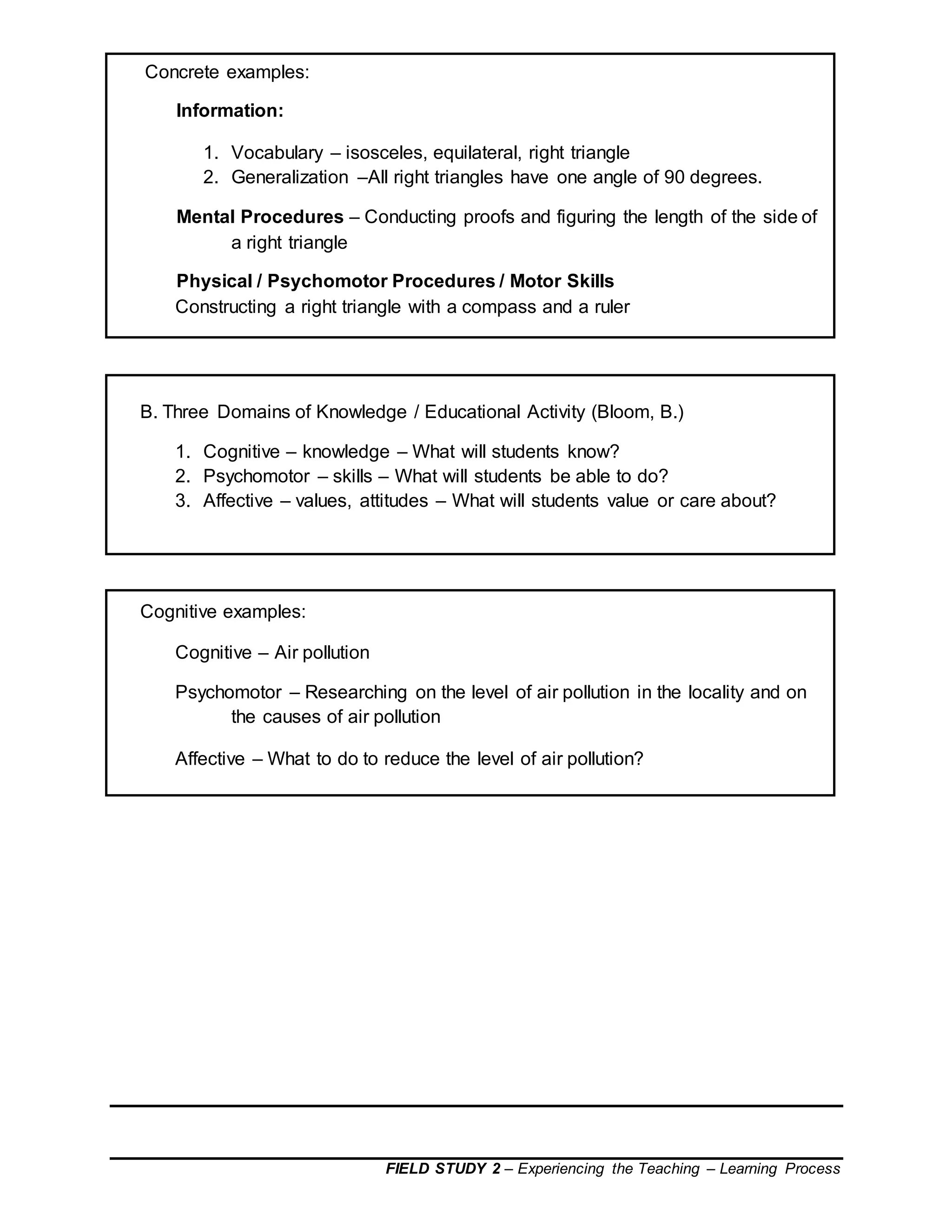 Field Study 2 (FS 2) - Episode 3 [2018] | DOCX