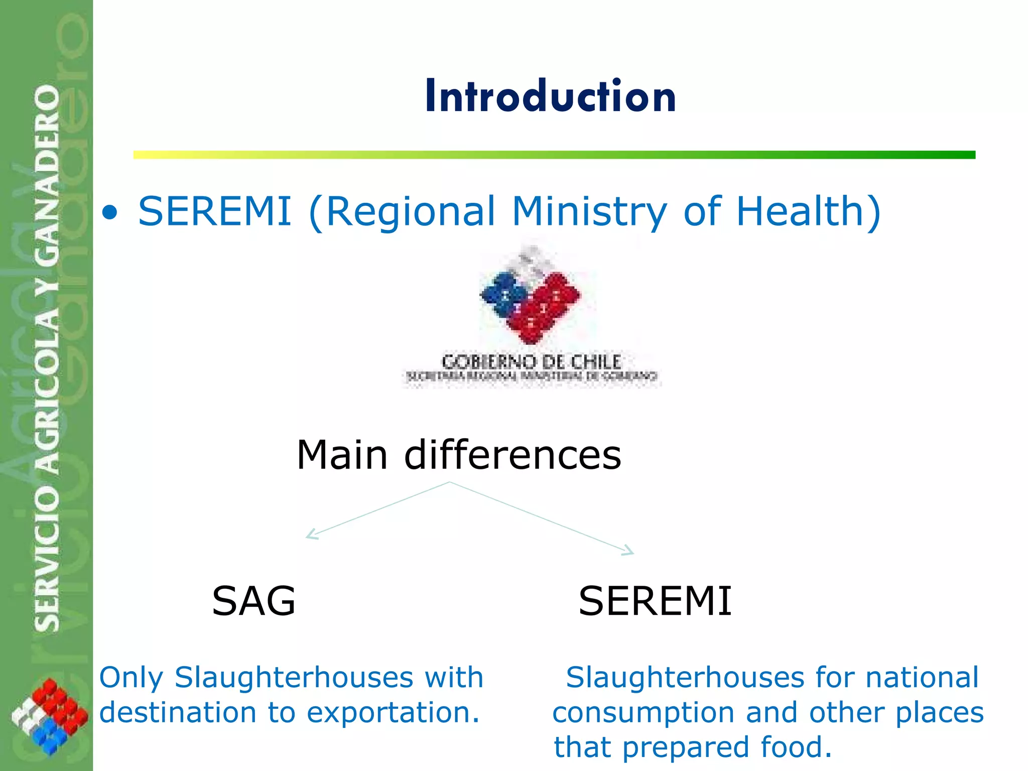 Food Safety- Chile | PPT