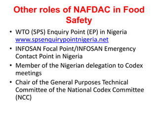 Food Safety- Nigeria | PPTX
