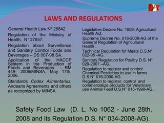 Food Safety- Peru | PPT