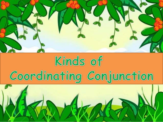 Conjunctions | PPTX