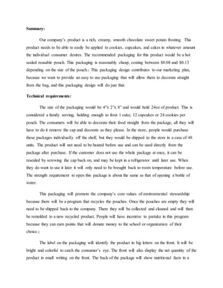 Fs 303 packaging report proposal final | PDF