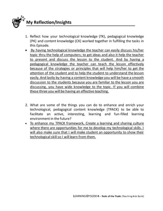 Field Study 3 Episode 4 | DOCX