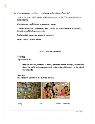 FS 3 - technology used in learning | DOCX