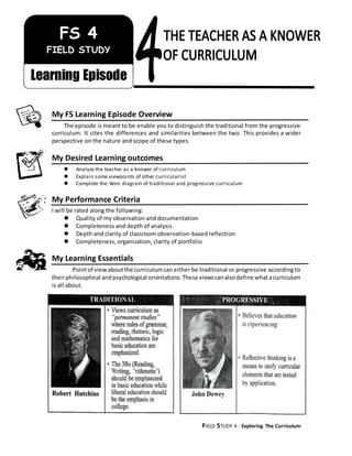 Field Study 4 Episode 4 | DOCX