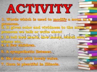 Adjectives | PPTX