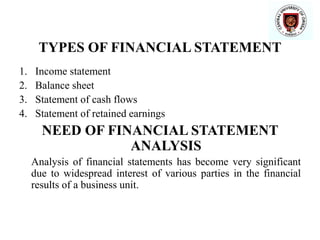 Financial Statement Analysis of OPTCL, BBSR | PPTX