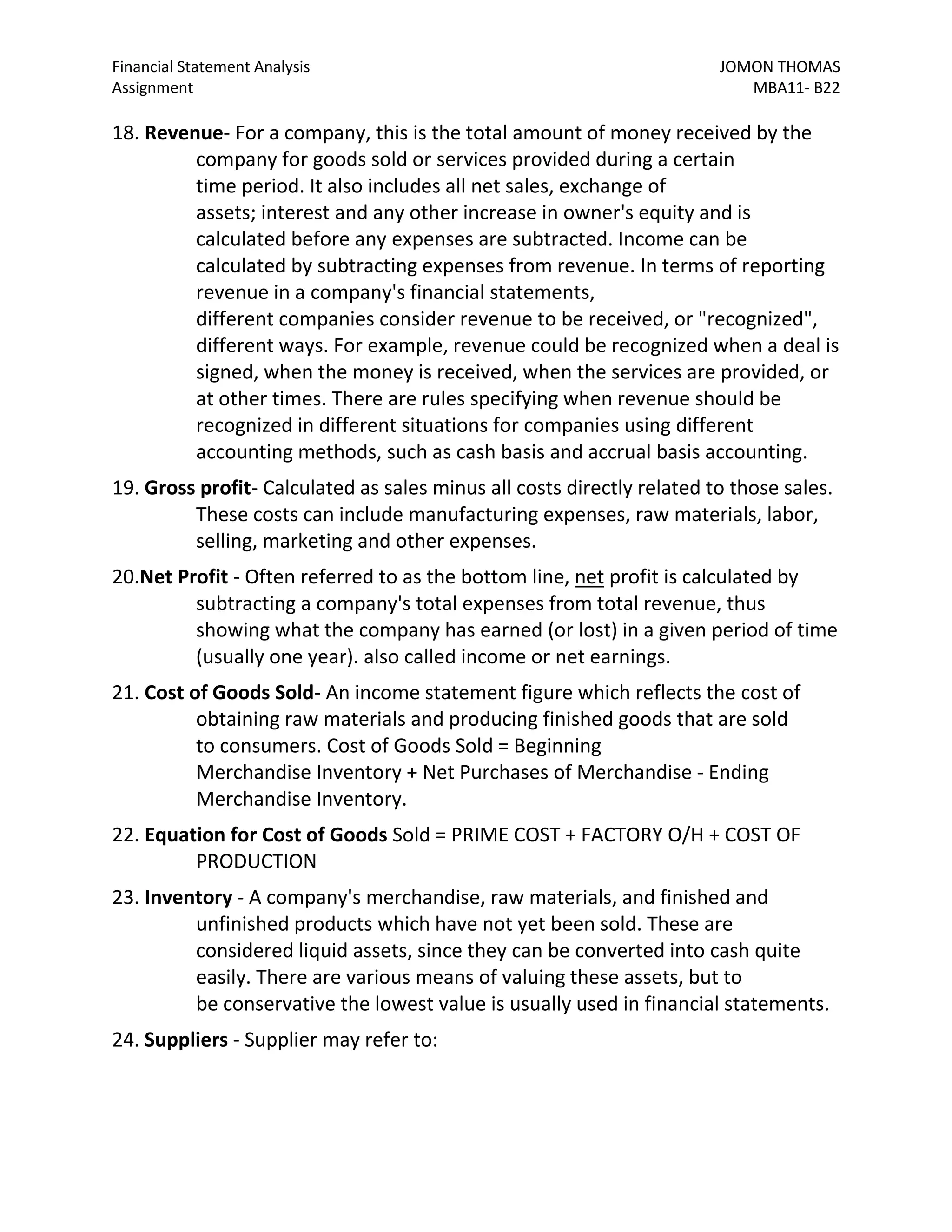 FINANCIAL TERMS | DOCX