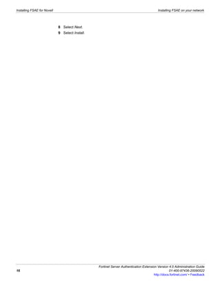 Fsae installation guide | PDF