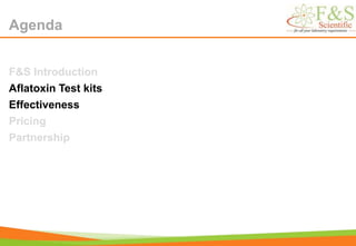 Aflatoxin Test kits | PPTX