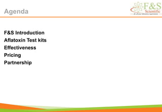 Aflatoxin Test kits | PPTX