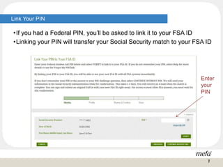 Creating your FSA ID | PPTX