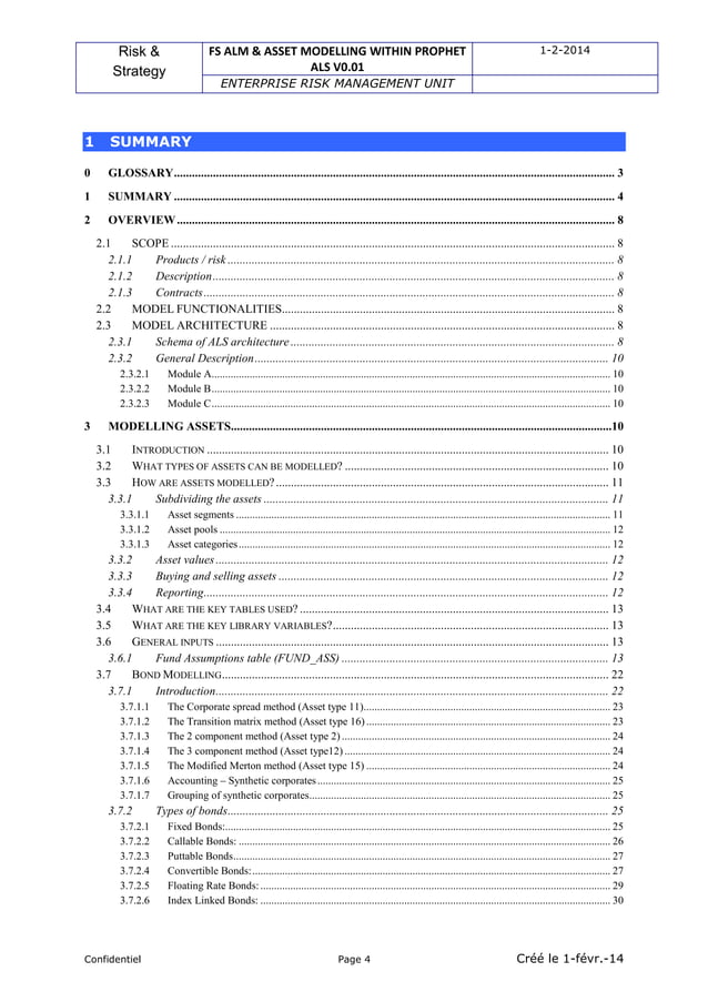 ALM and Asset Modelling within Prophet ALS | PDF | Stocks and Bonds ...