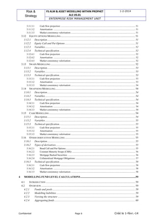 ALM and Asset Modelling within Prophet ALS | PDF